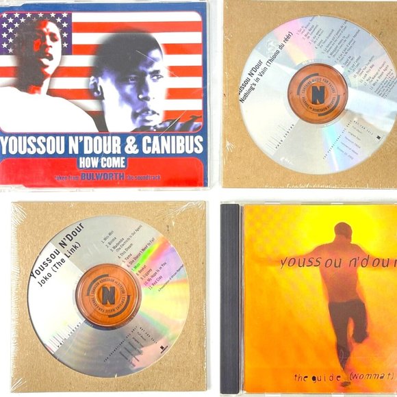 Media | Youssou Ndour Canibus 4 Cd Promo Lot Guide Joko Nothings Vain ...